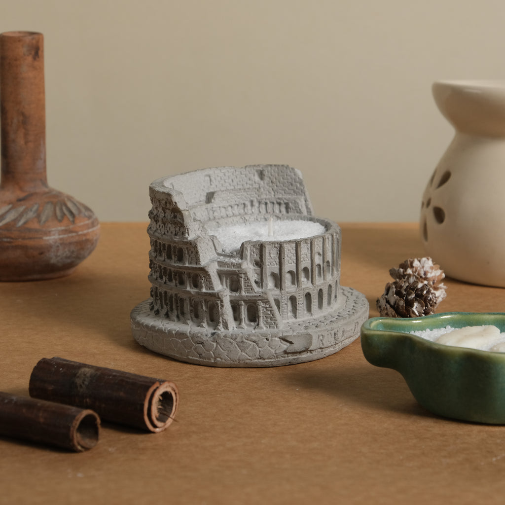 Concrete Colosseum with Sand Wax – Alchemy